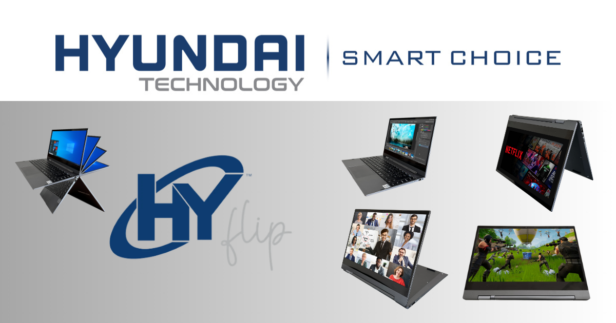 HyFlip Plus | La laptop 2 en 1 de Hyundai Technology