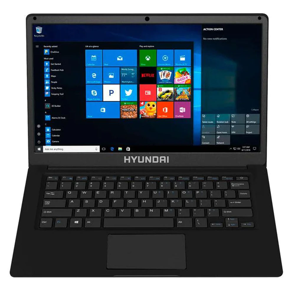 Laptop Hyundai HyBook 14.1" Celeron N3350, HD, Windows 10+ 1TB HDD